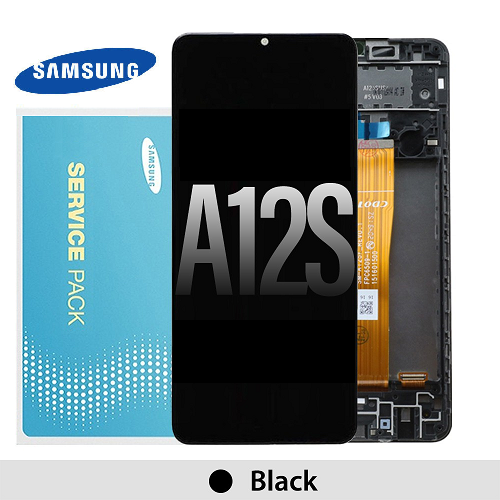 Samsung Galaxy A12s A127 OLED Display screen (Service Pack) [Black ...