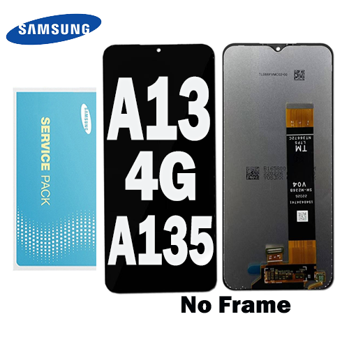 Samsung Galaxy A135 A13 4G LCD touch screen (Service Pack) [Black] GH82 ...