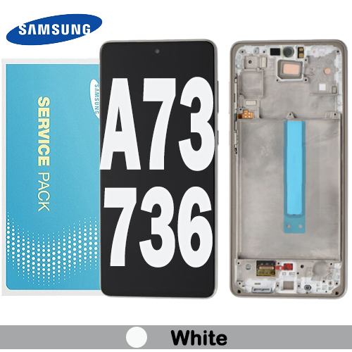 Samsung Galaxy A73 SM-A736 LCD touch screen with frame (Service Pack ...