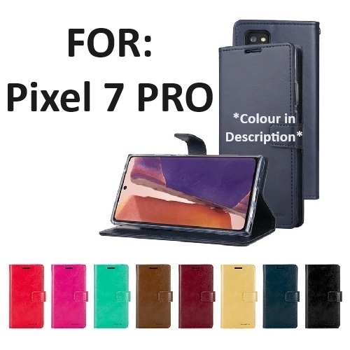 Goospery BLUEMOON DIARY Case for Google Pixel 7 Pro [Gold]